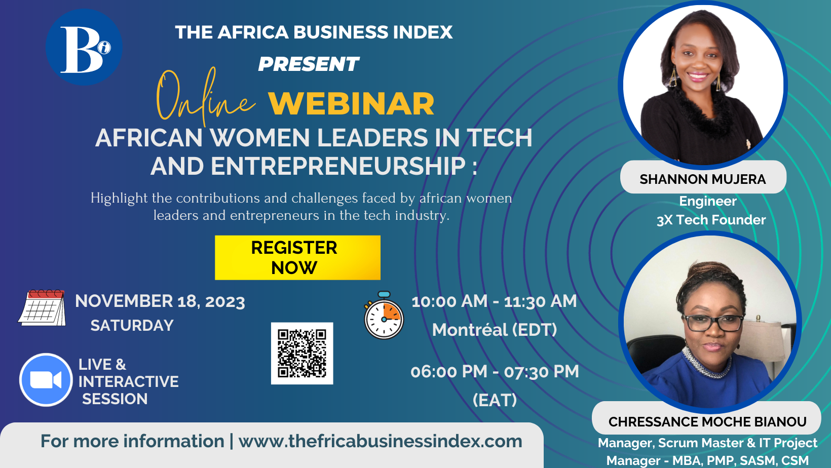 African women leaders in Tech and Entrepreneurship : Highlight the ...